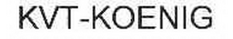 KVT-KOENIG - 商标 - 爱企查