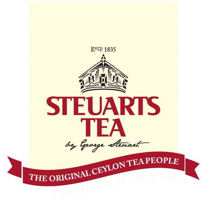 STEUARTS TEA BY GEORGE STEUART THE ORIGINAL CEYLON TEA PEOPLE ESTD1835 ...