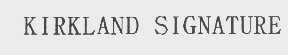 KIRKLAND SIGNATURE - 商标查询 - 注册号1049018 - 爱企查