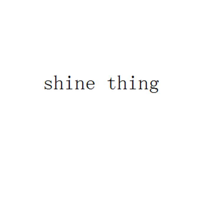 SHINE THING - 商标 - 爱企查