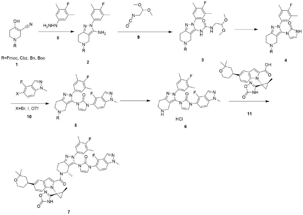 一种GLP-1受体激动剂Orforglipron的制备方法 - 爱企查