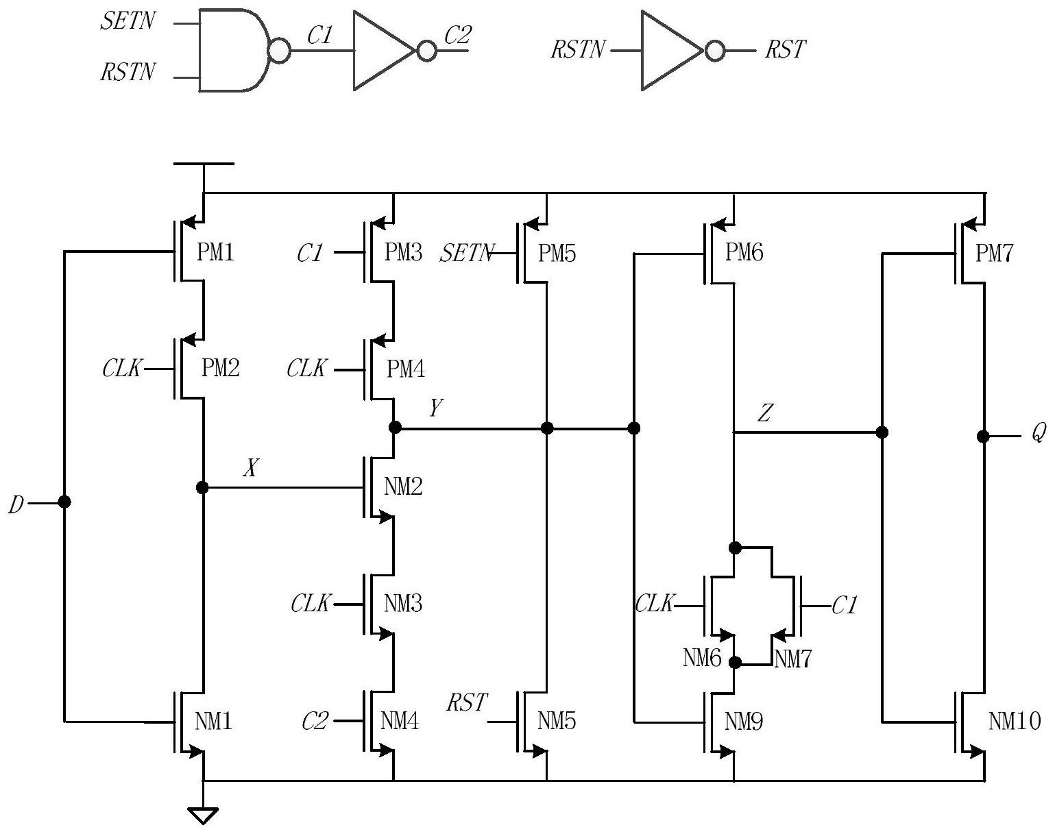 一种带置位复位功能的TSPC触发器 - 爱企查